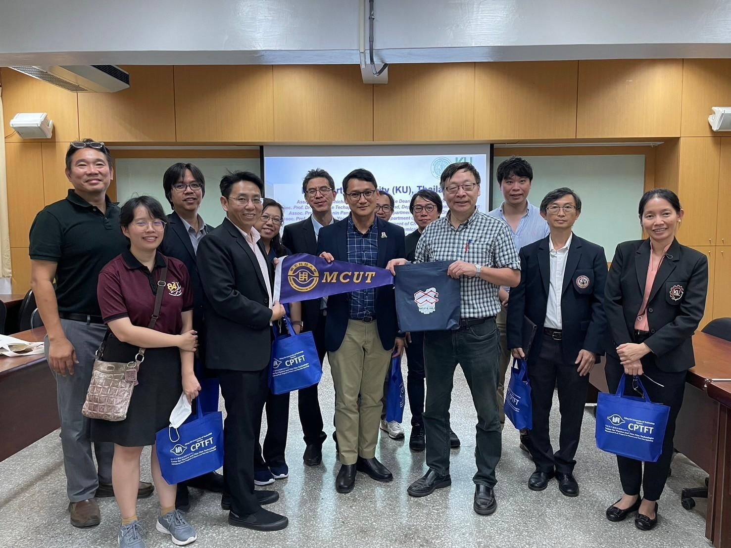 หารือความร่วมมือด้านการวิจัยและวิชาการ ณ. Ming Chi University of ...